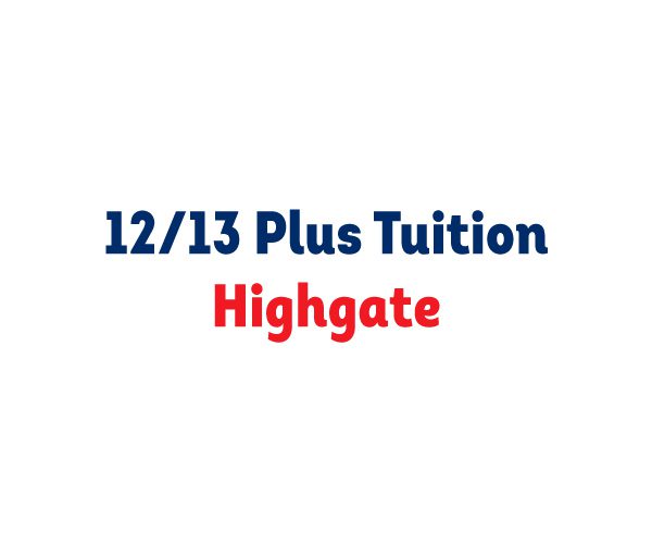 Late Transfer Tuition in Highgate For 12 Plus and 13 Plus Exams